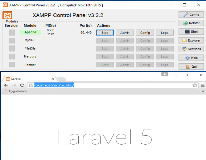 Laravel 5 Kurulumu (Windows) | Kodlama Merkezi